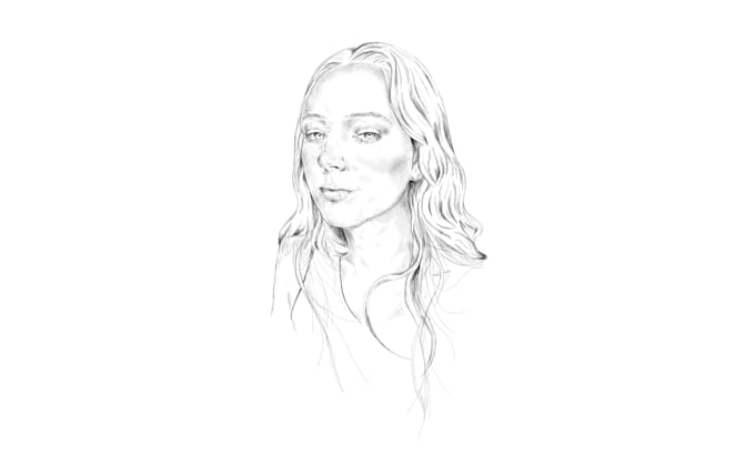 Draw high quality line art portrait from your photo by Archivebyeros ...