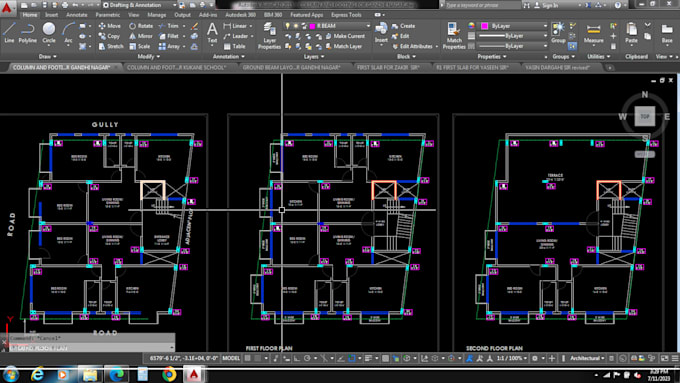 Provide autocad 2d floor plans by Aatif1214 | Fiverr