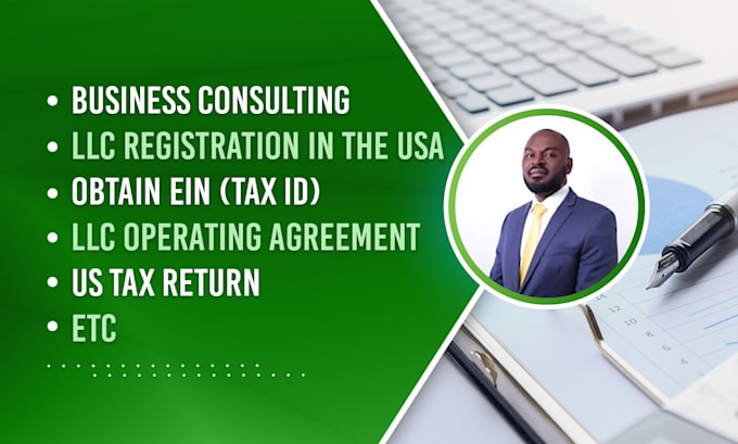 Register your llc in the united states with business address by ...
