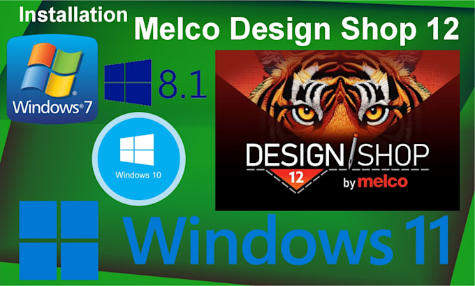 Instalar melco design shop 12 en windows 7, 8, 10 y 11