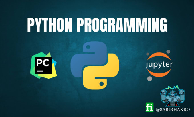 Do your python programming tasks by Sabirhakro | Fiverr Do your python programming tasks by Sabirhakro | Fiverr