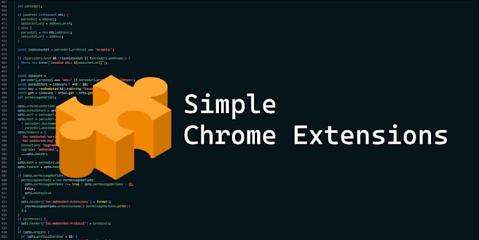 Do chrome extensions with javascript by Extrudesoftware | Fiverr