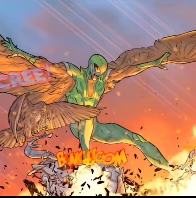 Do comic motion, comic book illustration, comic animation, book trailer ...