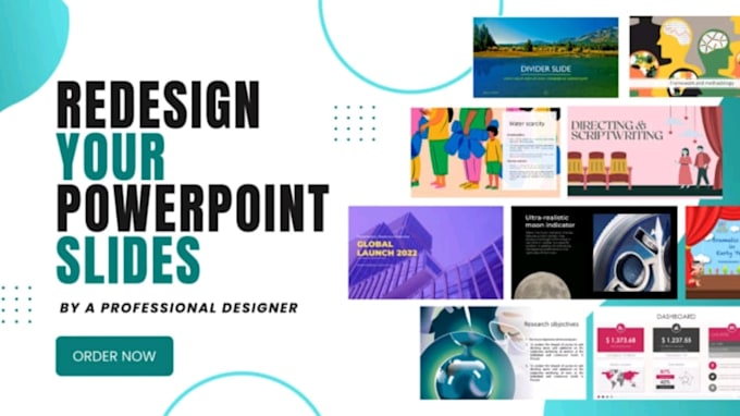 Improve, redesign or design a new powerpoint presentation by ...