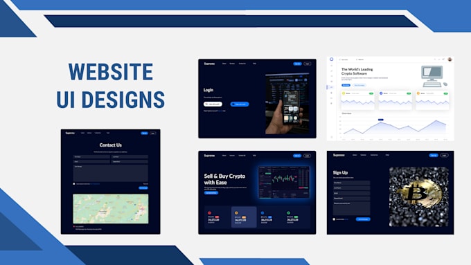 Create unique website and mobile app designs by Mominaa_ | Fiverr