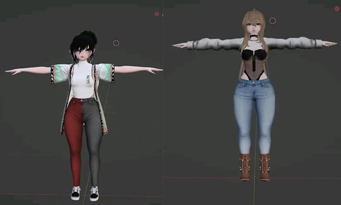 Build custom vrchat avatar, furry avatar, rigging, nsfw avatar by Sindro_01 | Fiverr