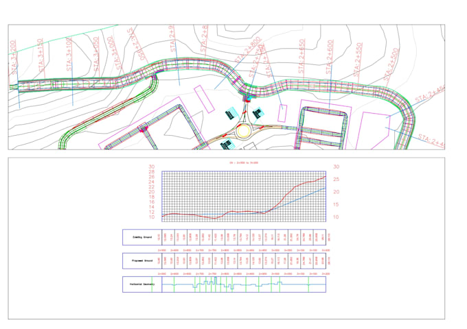 Use civil3d to construct road drawings by Maynardxerxesti | Fiverr