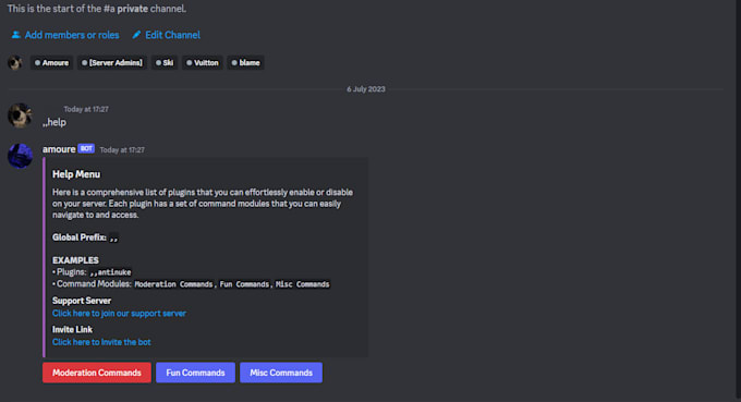 Make you a discord bot of your own choice by Walzino | Fiverr