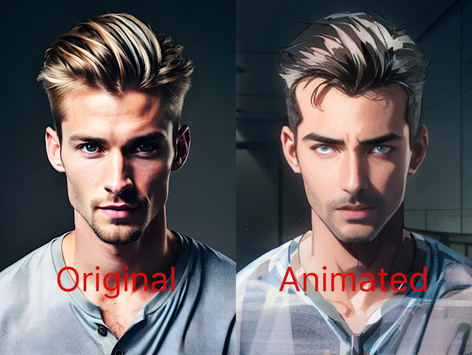 Turn and draw you into a cartoon anime character by Artsy_moments | Fiverr