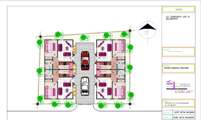 Redraw any floor plan in autocad by Rmbalarabe | Fiverr