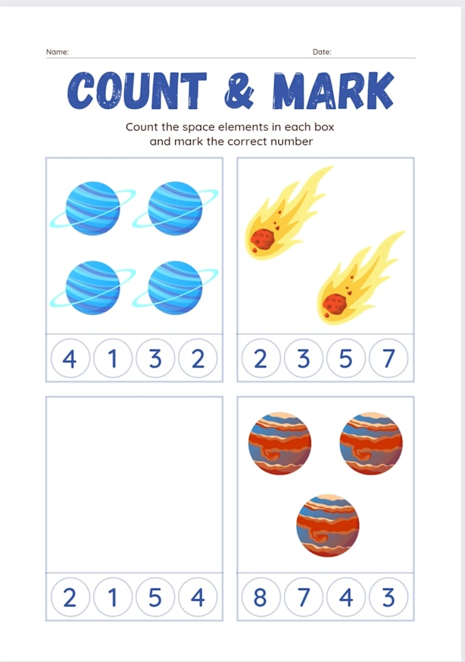 Design maths work sheet by Chhafsadevelpor | Fiverr