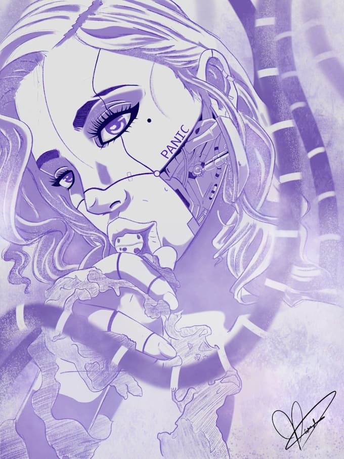 Create fan art and original character portraits by Joshgambino | Fiverr