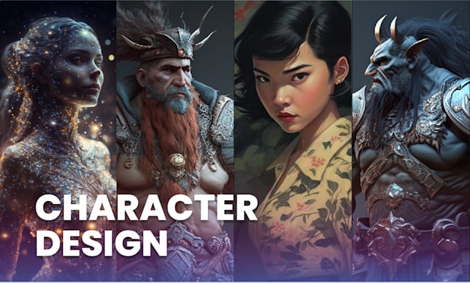 Create a character to your specifications by Shaymerh | Fiverr