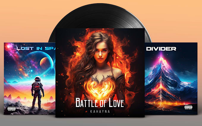 Design amazing album or single cover art by Suleman_art | Fiverr