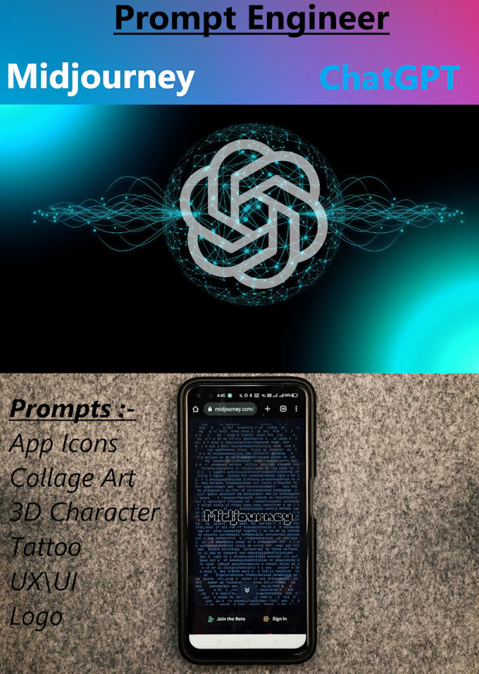 Create a custom prompt for midjourney , chatgpt , ai by Rakeshkumar08 ...