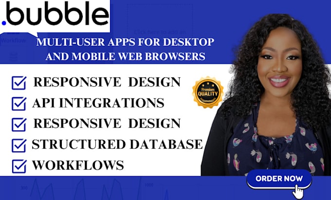 Build your web app ,mobile app ,website, mvp on bubble io by Shopify_divitom | Fiverr
