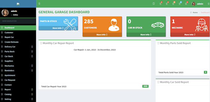 Provide online garage management software by Promin | Fiverr