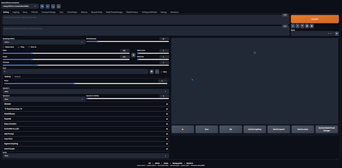 Rent my custom simplified fast stable diffusion art webui with ...