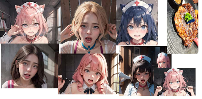 Create 1 nsfw or sfw image based on your descriptions using ai by Harryhentai | Fiverr