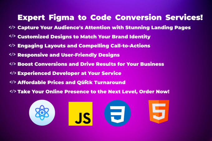 Build responsive website landing page for your business by Codegem_dev ...