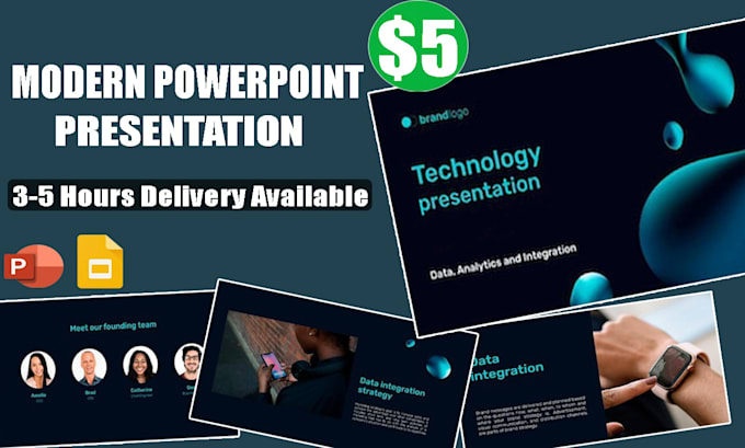 Create modern powerpoint presentation by Rimshazzz | Fiverr
