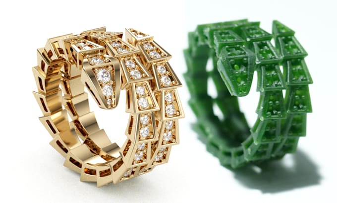 Custom 3d jewelry cad design ready for print and casting by Ra_jewelry ...