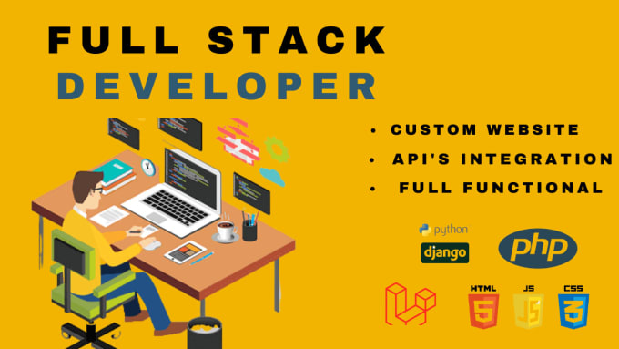 Be Your Full Stack Web Developer In Php Laravel Html Css By Solertiasoft Fiverr
