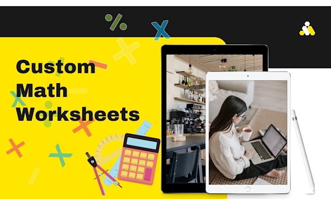Create custom high quality math worksheets by Prodipbaishnab | Fiverr