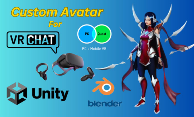 Set Up A Custom Vrchat Avatar Vr Avatar For Both Pc And Quest
