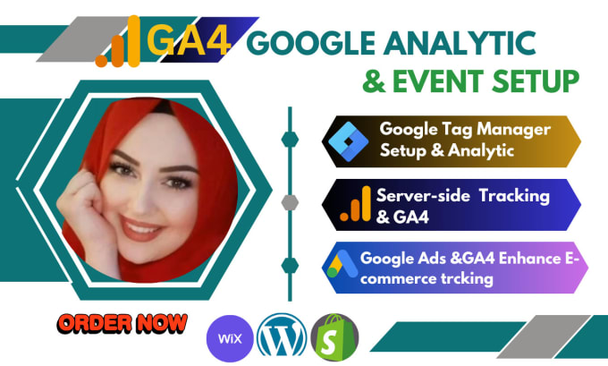 Setup or fix google analytics 4, ga4 ecommerce tracking, ga4 migration ... Setup or fix google analytics 4, ga4 ecommerce tracking, ga4 migration ...