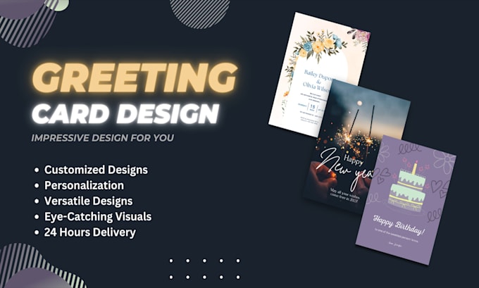 Design colorful and beautiful greeting cards for you by Artistica_99 ...