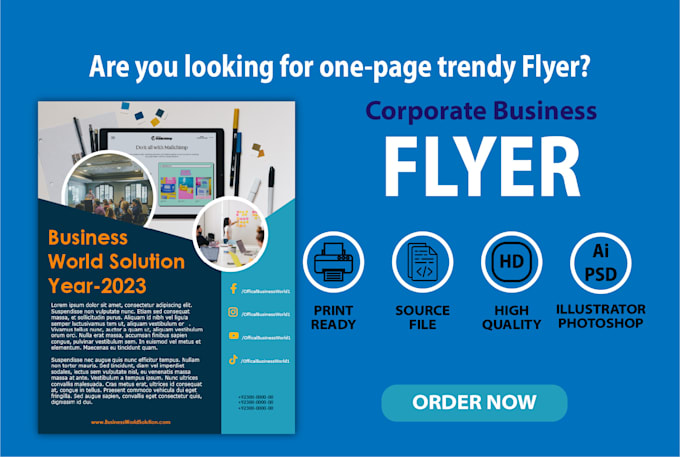 Do premium high converting flyer poster design 24hr delivery by ...