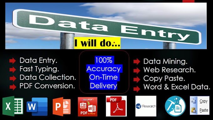 Do data entry, data management and data collection by Shayla_ferdousi | Fiverr