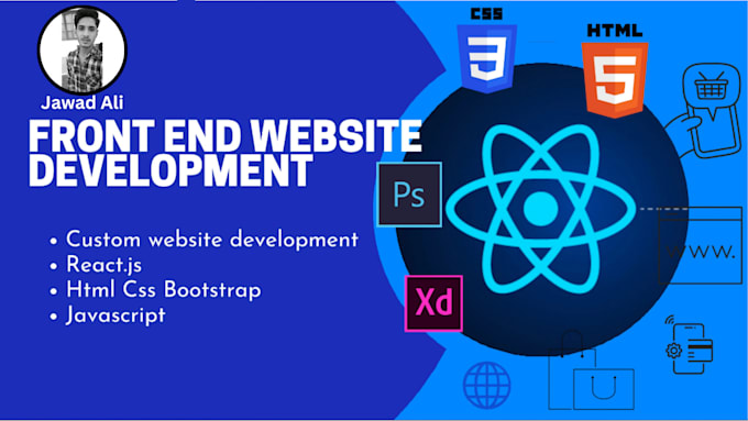 Be Your Front End Web Development Using React Js By Jawadali46 Fiverr