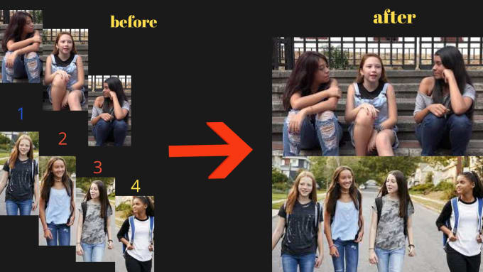 Merge combine two or multiple photos into one photo by Photo_stu | Fiverr Merge combine two or multiple photos into one photo by Photo_stu | Fiverr