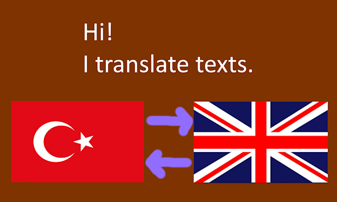 Translate your english text to turkish and vice versa by Bahak23 | Fiverr