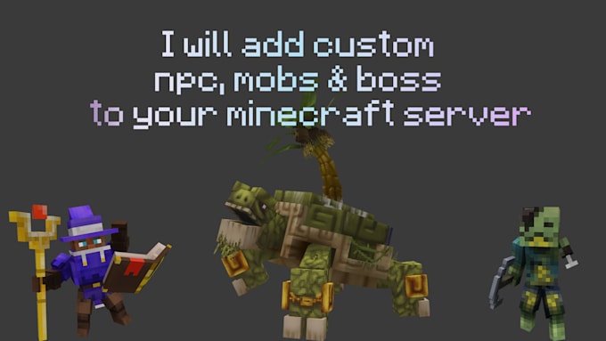 Add custom npc, mobs and npc to your minecraft server by ...