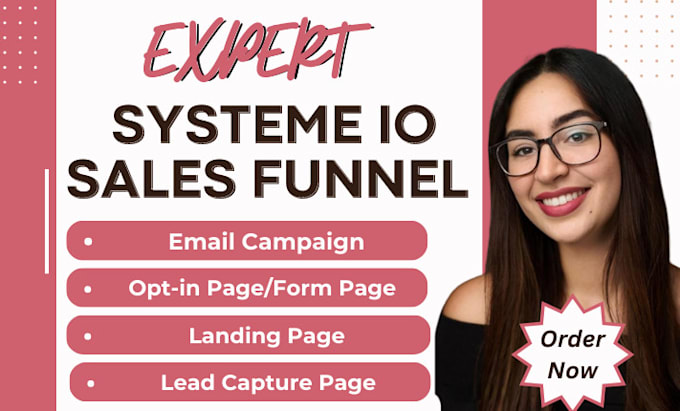 Create systeme io sales funnel by Lovearleth | Fiverr