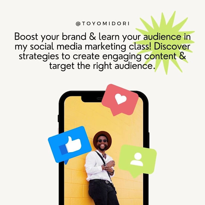 Help you boost your brand with my social media classes by Toyomidori ...