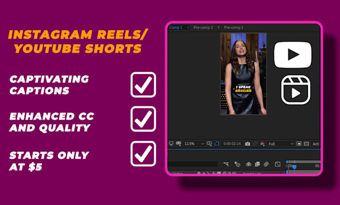 Edit captivating captions and enhance quality of your video by ...