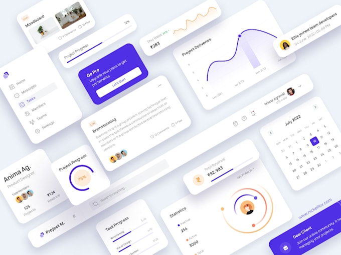 Create a professional ui ux design in figma prototype by Sourav253 | Fiverr