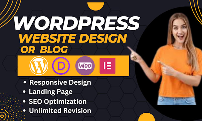 Design creative and attractive wp website design or blog by Wpexpertsaba | Fiverr