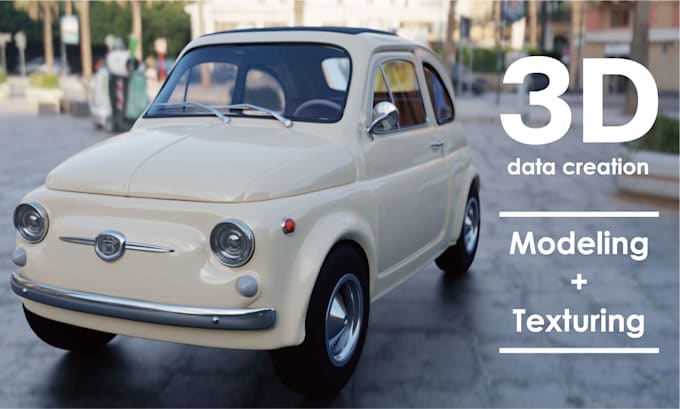 Create high quality 3d models for your project by Flexiblue | Fiverr