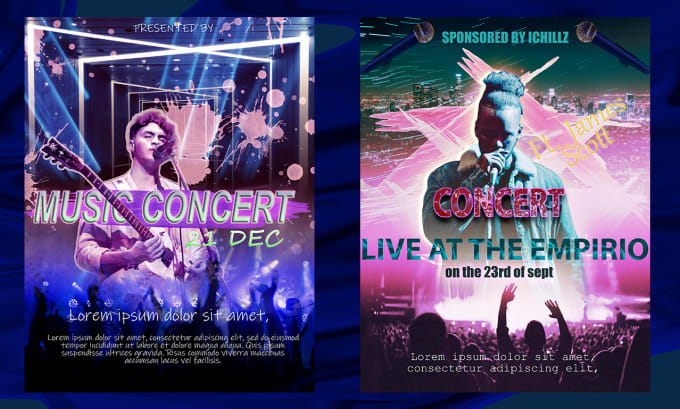 Make concert poster design, event flyer or gig poster by Shiv_des1gns ...