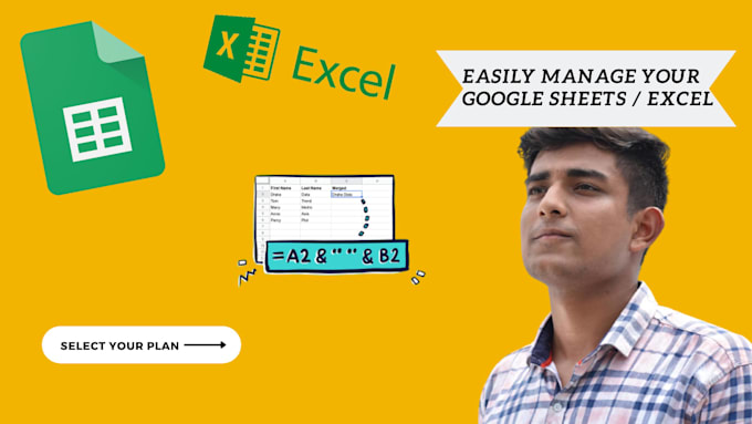 Manage your google sheets and be your spreadsheets expert by Ripu_sharma | Fiverr
