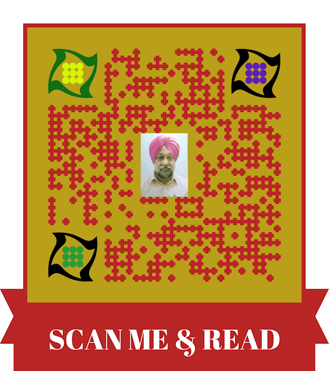Creat colored qr code world class by Narinderpals277 | Fiverr