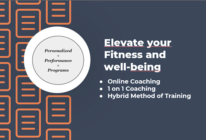 Maximise you fitness and wellbeing goals by Noelcenmurati | Fiverr
