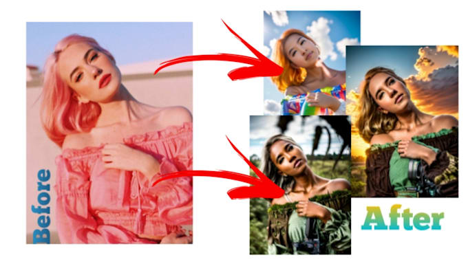 Ai scenes reimagine your whole world photos by Nima_xyo | Fiverr