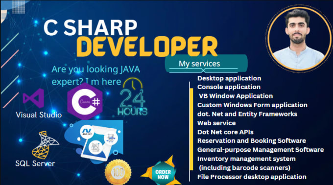 Do Desktop And Console App Using C Sharp With Dot Net Webapi By Usamalaghair Fiverr