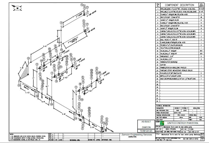 Prepare professional autocad isometric drawings by Mrhassnain66 | Fiverr